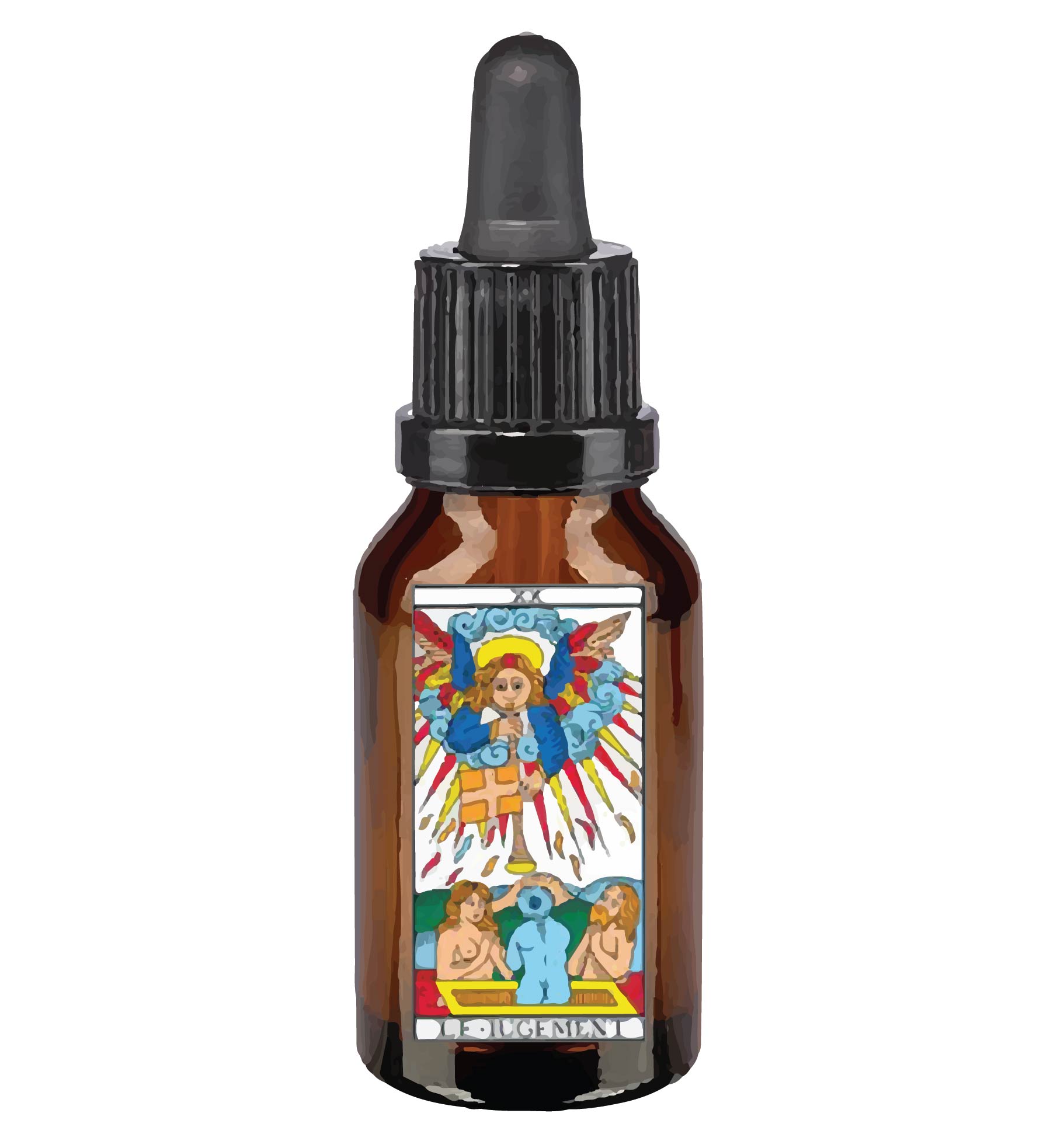 Quantic Tarot n°20 - Harmonie Quantique